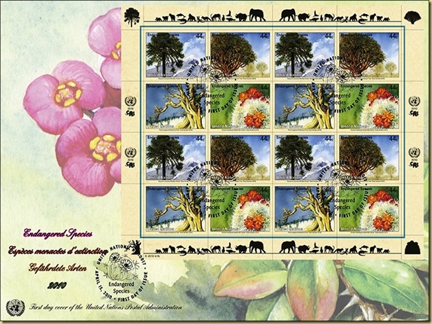 Rainbow Stamp Club: Stamps on International Year of Biodiversity by UNPA…
